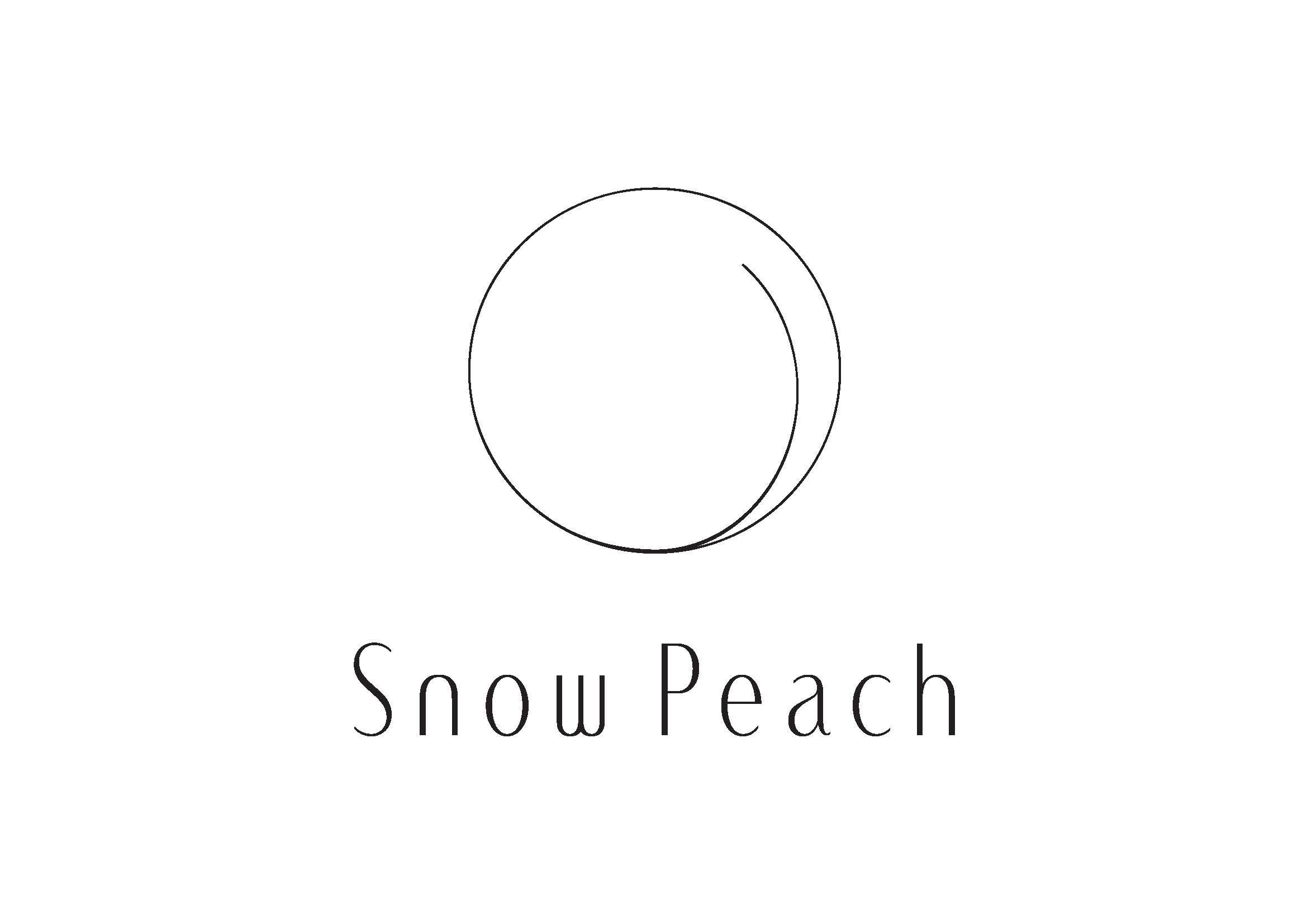 「日本タイポグラフィー賞」入賞 ふじ農園様 Snow Peach（スノーピーチ）ブランドロゴ制作_山梨県笛吹市 | 制作実績 | 山梨の魅力 ...